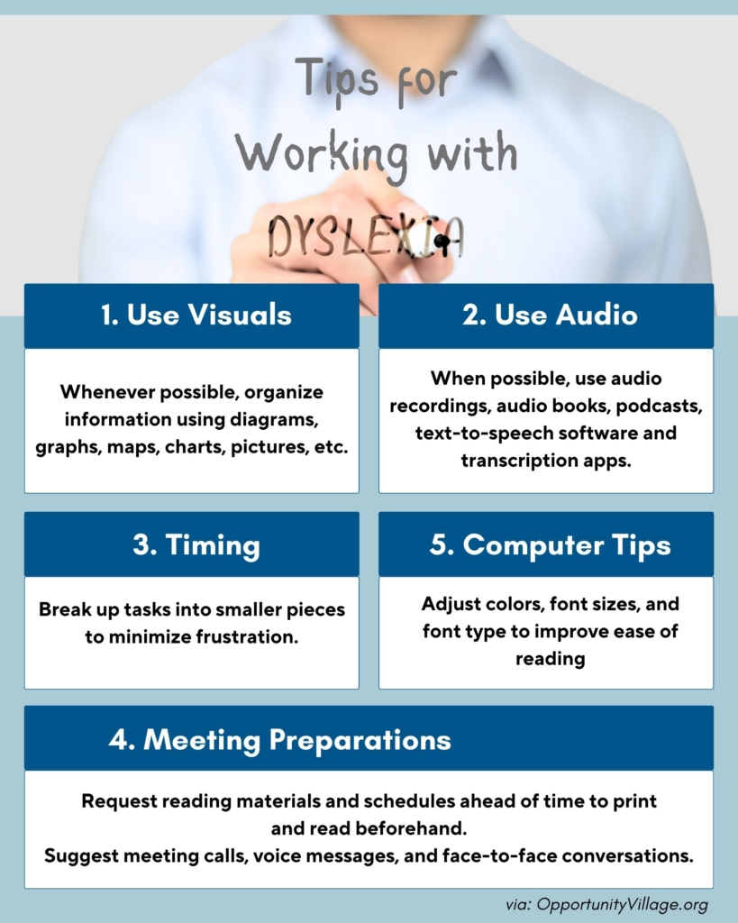 Tips for Working With Dyslexia - Learning Success